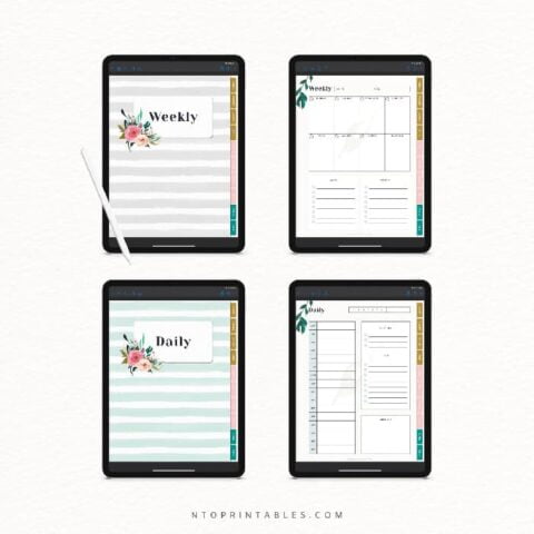 Undated Digital Planner
